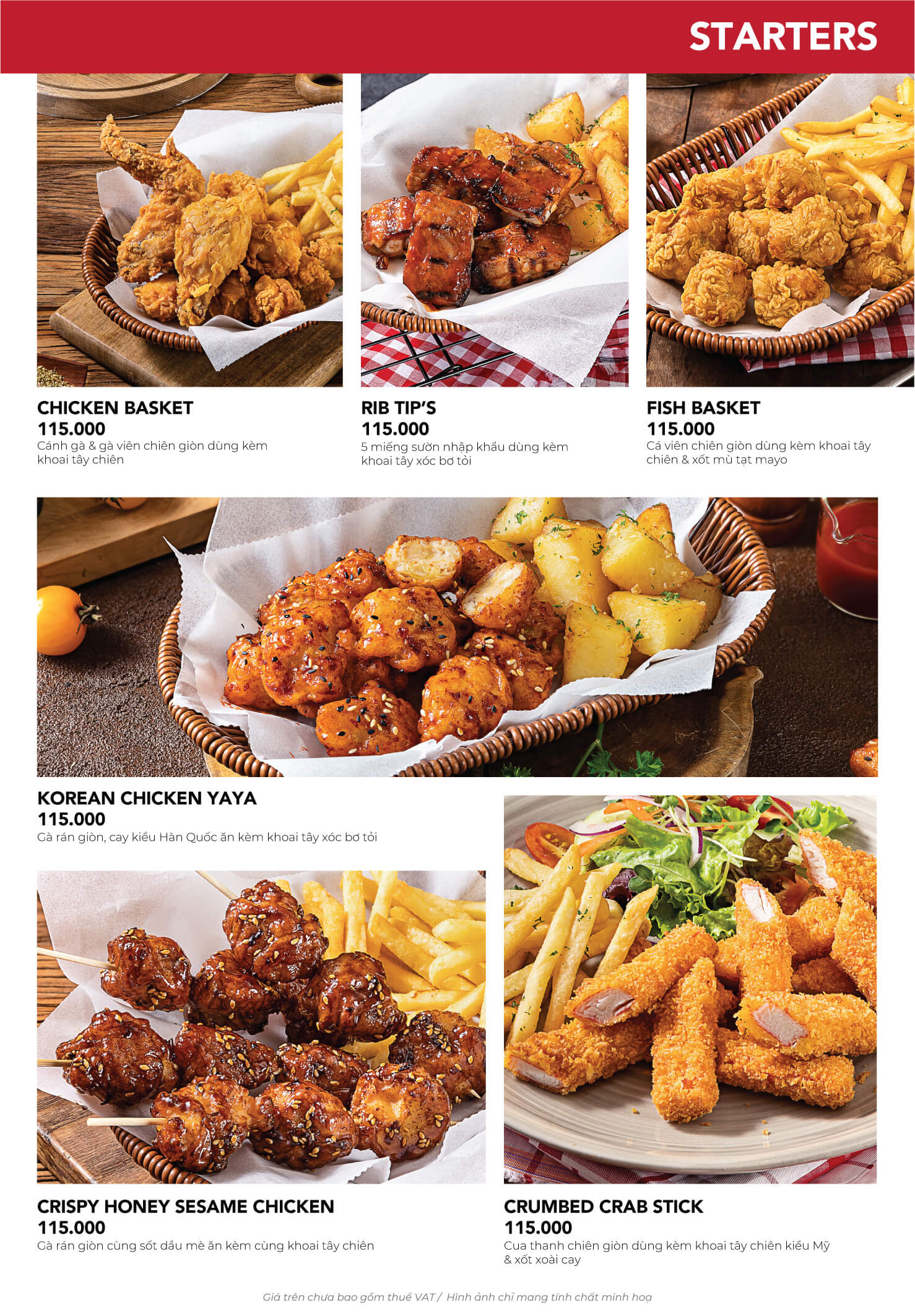 Menu Pepperonis Hà Nội