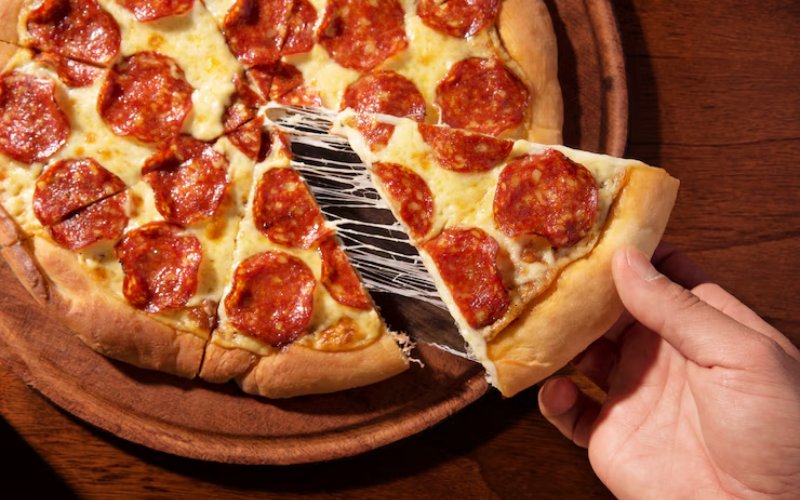 Pizza pepperoni