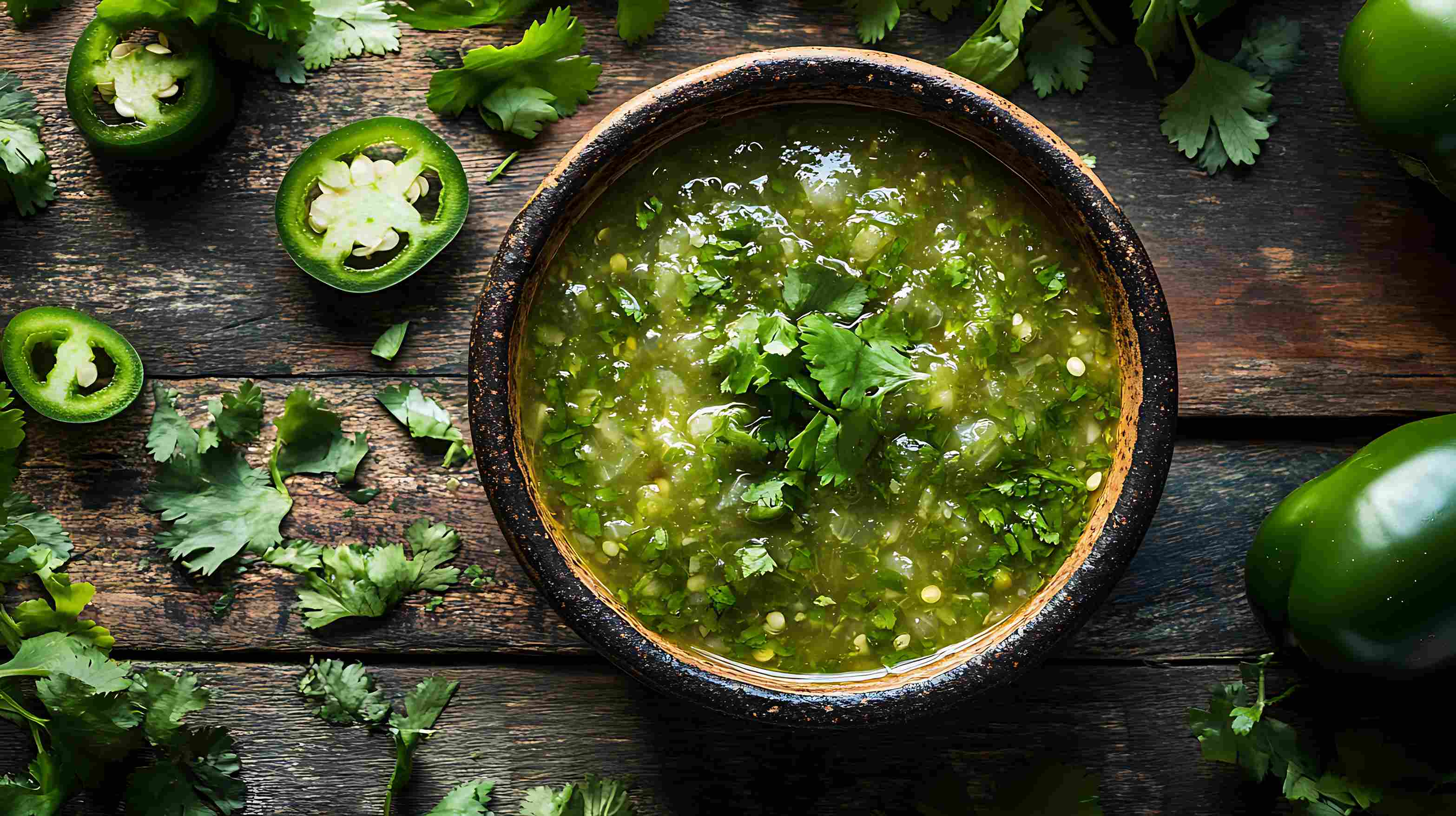 Xốt salsa xanh