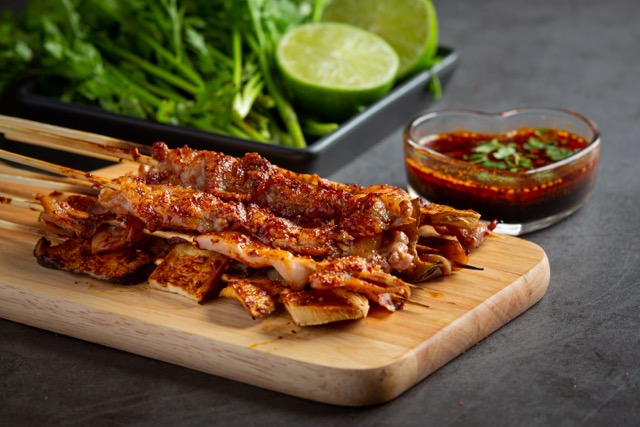 Xot BBQ giup mon nuong them thom ngon